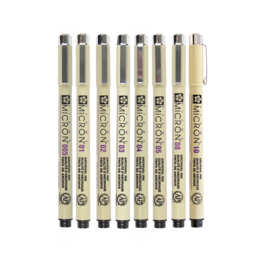 ปากกาเมจิก PIGMA MICRON สีดำ ยี่ห้อ ซากุระ (1 ด้าม) – Sahachai office